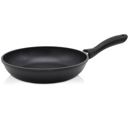Kr&uuml;ger Bratpfanne KR&Uuml;GER "Aluguss Pfanne flach LEIPZIG", schwarz, H:5cm &Oslash;:20cm, Pfannen, Bratpfanne, hochwertige Antihaft-Versiegelung