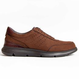 Purapiel Oxford-Schuh Confore5 Braun