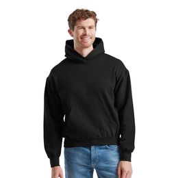 Fruit of the Loom - Kapuzenpullover f&uuml;r Herren, Super Baumwolle (Schwarz)