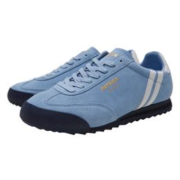 Patrick - "Dijon" Sneaker f&uuml;r Herren, Leder (Himmelblau/Wei&szlig;/Marine)