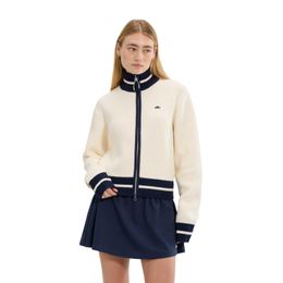 Ellesse - "Le Massif" Jacke f&uuml;r Damen, Durchgehender Rei&szlig;verschluss (Naturwei&szlig;)