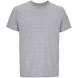 SOLS - "Legend" T-Shirt Baumwolle aus biologischem Anbau f&uuml;r Herren/Damen Unisex (Grau meliert)