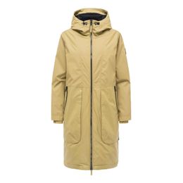 Navahoo Damen Parka &Uuml;bergangsjacke Edelumhang mit Kapuze