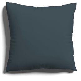 Kissenbezug Schlafgut "EASY JERSEY Kissenh&uuml;lle 100% Baumwolle, weicher Edel-Jersey, b&uuml;gelfrei", grau (grau deep), B:80cm L:80cm, Jersey, Obermaterial: 100% Baumwolle, Kissenbez&uuml;ge, Kissenbezug, mit farblich angepasstem Rei&szlig;verschluss, pflegeleicht, formstabil