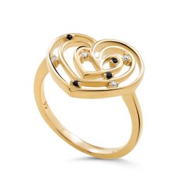 Orphelia 'Euphoria' Damen-Ring aus 925er Sterlingsilber &ndash; Gold ZR-7522/G