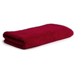 M&ouml;ve Saunatuch M&Ouml;VE "Superwuschel", rot (ruby), B:80cm L:200cm, Walkfrottee, Baumwolle, Handt&uuml;cher, mit Stick M&ouml;ve
