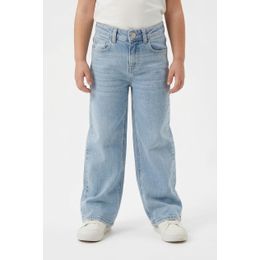 5-Pocket-Jeans Cars Jeans "Jeans Yara", M&auml;dchen, Gr. 12 (152), N-Gr, bleached used, Denim/Jeans, Obermaterial: 99% Baumwolle, 1% Elasthan, Abriebeffekte, loose fit normal, Jeans 5-Pocket-Jeans