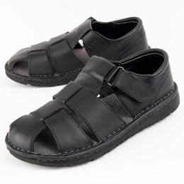Purapiel Sandale Beira7 Schwarz