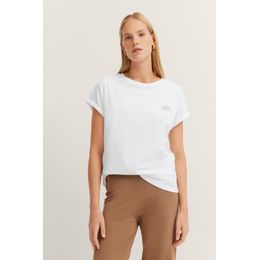 Bugatti Damen T-Shirt aus Baumwolle