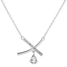 Orphelia 'Charlotte' Halskette f&uuml;r Damen, 925 Sterlingsilber, Silber ZK-7580/W
