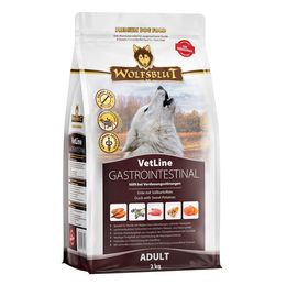 Wolfsblut VetLine Gastrointestinal Ente Hunde-Trockenfutter unterst&uuml;tzt die Verdauung 2kg