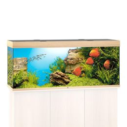 JUWEL Rio 450 LED Komplett Aquarium ohne Schrank wei&szlig;