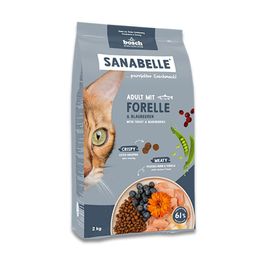 Sanabelle Adult mit Forelle 2 kg