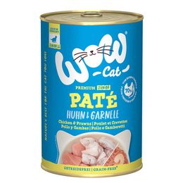 WOW Cat Junior Huhn & Garnele Katzen-Nassfutter getreidefrei 6x400g