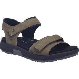 Josef Seibel Herren Sandale Emeric 10 in khaki-kombi