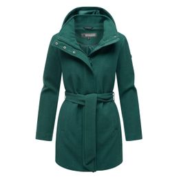 Marikoo Damen Mantel Katalinaa mit Tailleng&uuml;rtel