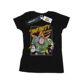 Disney - "Toy Story 4 Buzz To Infinity" T-Shirt f&uuml;r Damen (Schwarz)