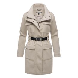 Marikoo Damen Wintermantel Tanokoo mit Stretch-G&uuml;rtel