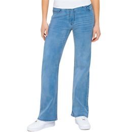 Enzo | Damen-Jeans mit Weitem Bein