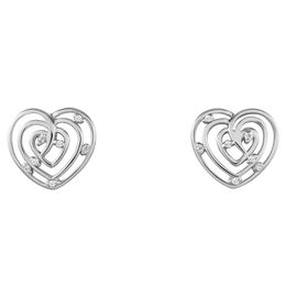 Orphelia 'Euphoria' Damen Ohrstecker aus 925er Sterlingsilber - Silber ZO-7522