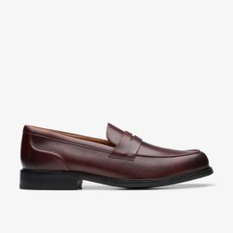 Clarks CraftArlo Lo Tan Leder Schuhe