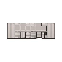 Kraftwerk Mobilio 8er Kombi, 2x Hochschrank, Werkstattwagen, Unterschrank, 3964QIX)