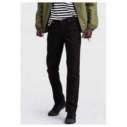Levi's Slim-fit-Jeans LEVI'S "511 SLIM", Herren, Gr. 34, L&auml;nge 36, schwarz (nightshine), Denim/Jeans, Obermaterial: 98% Baumwolle, 2% Elasthan, unifarben, skinny fit kn&ouml;chellang, Jeans Slim-fit-Jeans, mit Stretch