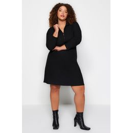 Curve Damen Unifarbene Mini-Langkleider, l&auml;ssig, bequem, in &Uuml;bergr&ouml;&szlig;en