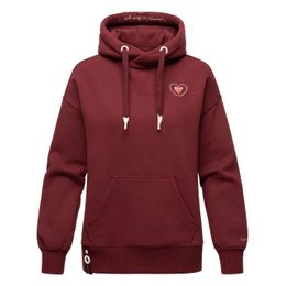 Navahoo Damen Hoodie Goldfee &ndash; Kuscheliger Kapuzenpullover mit K&auml;ngurutasche