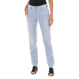 Met Lange Hose im chinesischen Stil mit schmalen S&auml;umen 70DBF0196 Frau