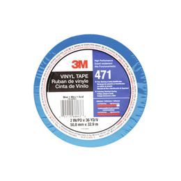 3M PVC-Klebeband weich, Farbe: BLUE (471IW-BL50-D)