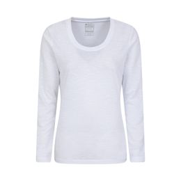 Mountain Warehouse - "Agra" Oberteil f&uuml;r Damen Lang&auml;rmlig (Wei&szlig;)