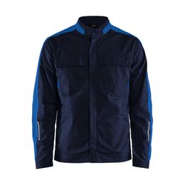 BLAKL&Auml;DER Blakl&auml;der Bundjacke Industrie Stretch, marineblau / kornblau, Unisex-Gr&ouml;&szlig;e: 2XL (444418328985XXL)