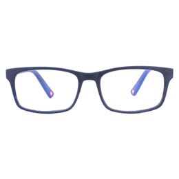 Montana Rechteckige Unisex-Mattblaue Brille