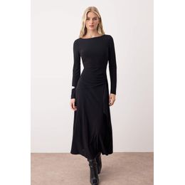 Langes, flaches A-Linien-Maxikleid f&uuml;r Damen, sowohl f&uuml;r Tag als auch f&uuml;r Nacht