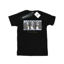 Disney - "Lady And The Tramp Lady Frames" T-Shirt f&uuml;r Damen (Schwarz)
