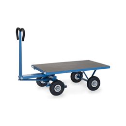 Fetra Handpritschenwagen 6403P blau pulverbeschichtet)