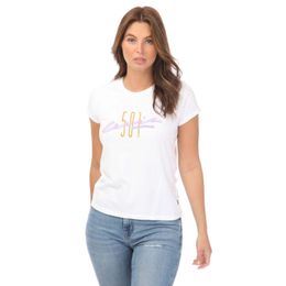 Levi's Damen Levis Grafik Authentic T-Shirt in Wei&szlig;