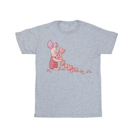 Disney - "Chain Of Hearts" T-Shirt f&uuml;r Damen (Grau)