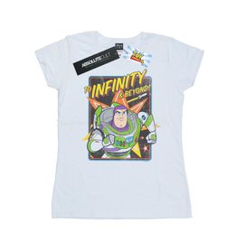 Disney - "Toy Story 4 Buzz To Infinity" T-Shirt f&uuml;r Damen (Wei&szlig;)