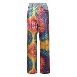 Philipp Plein Jeans Loose Fit Tie Dye