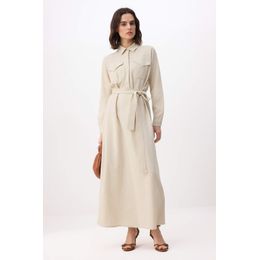 Flaches, langes A-Linien-Hijab-Kleid f&uuml;r Damen