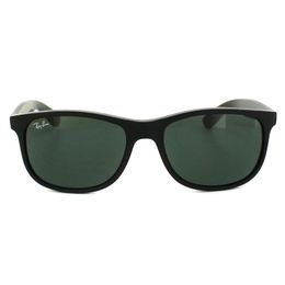 Ray-Ban Sonnenbrille Andy 4202 606971 Mattes Schwarz Gr&uuml;n