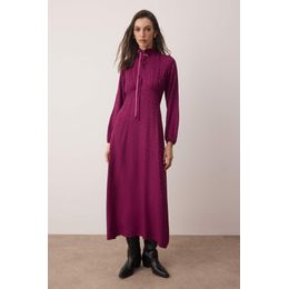 Unifarbene, lange Maxikleider f&uuml;r Damen, Abend-/Alltagskleider in A-Linie, schlicht und elegant