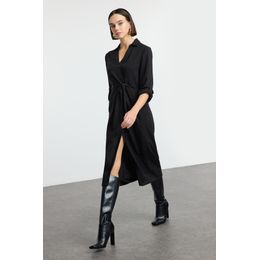 Damen-Midikleid, lang, gerade geschnitten, l&auml;ssig/alltagstauglich