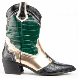 Montevita Stiefel Botinia8 Gr&uuml;n