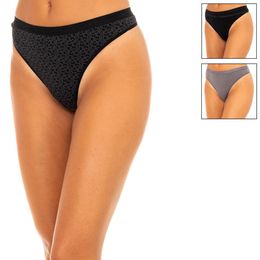 DIM Pack-3 Cotton Strech Thongs mit Innenfutter D4C19 woman