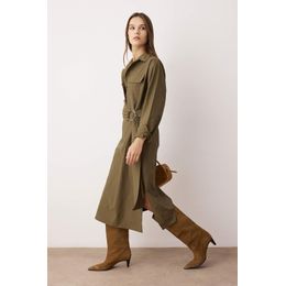 Damen-Midikleid, lang, l&auml;ssig/A-Linien-Kleid