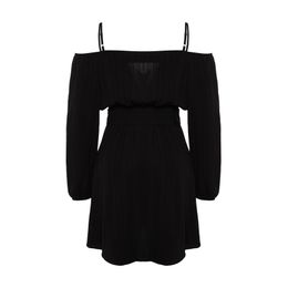 Curve Damen Unifarbene Mini-Langkleider, l&auml;ssig, bequem, in &Uuml;bergr&ouml;&szlig;en