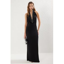 Schlichtes, &auml;rmelloses Maxikleid f&uuml;r Damen, ideal f&uuml;r Abschlussfeiern, Ball und Abendveranstaltungen